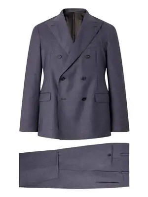 SLOWEAR Wool Woven Blazer Jacket - Gray