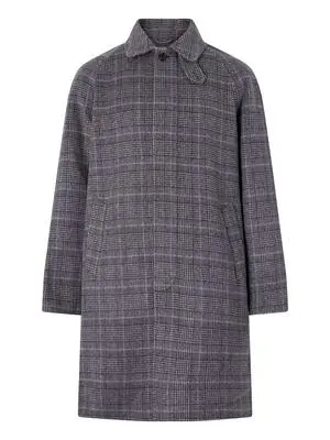 HARTFORD Graig Wool-Blend Checked Coat