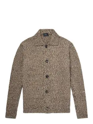 BRIONI Wool-Mouliné Sweater