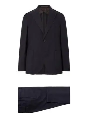 SLOWEAR Wool-twill Suit - Blue
