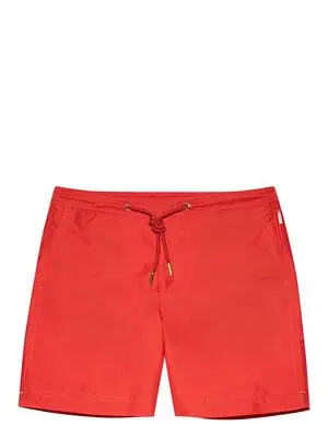 Orlebar Brown Mid-length Drawcord Swim Shorts - Firestone
