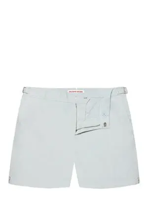 Orlebar Brown ORLEBAR BROWN Mid-Length Stretch-Cotton Shorts Light Sky Pool