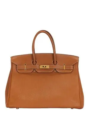 HERMÈS Hermes Togo Birkin 35 Retourne Handbag