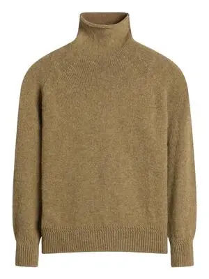 You Must Create Two Tone Beat Knit - Brown