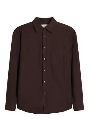 Portuguese Flannel Teca Flannel Shirt Brown