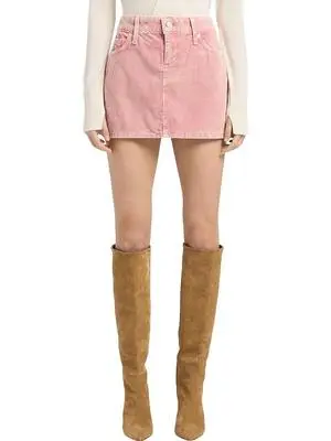 7 For All Mankind Corduroy Skirt - Blushing