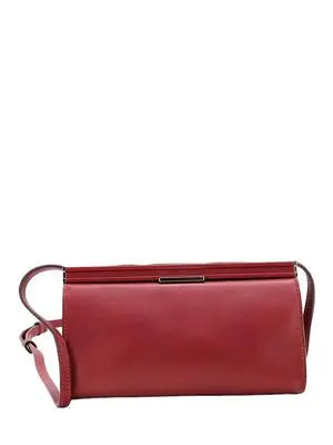 Hermès 21 Clic-h Shoulder Bag Swift Red