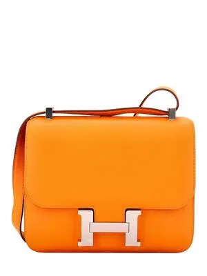 Hermès 24 Constance Bag Evercolor - Orange