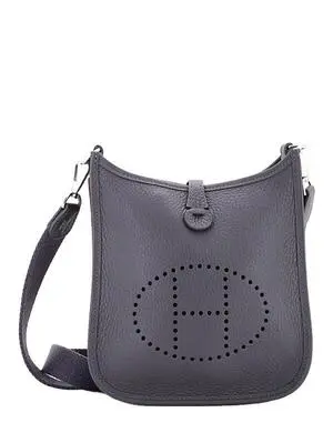 Hermès Tpm Evelyne Bag Gen Iii Clemence Gray