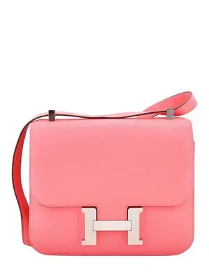 Hermès 24 Constance Bag Evercolor - Pink