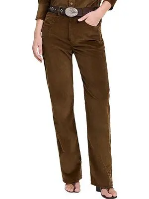 TWP Kent St Cotton Corduroy Pants - Pinecone