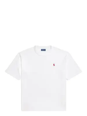 Ralph Lauren Relaxed Fit Jersey T-shirt - White/red