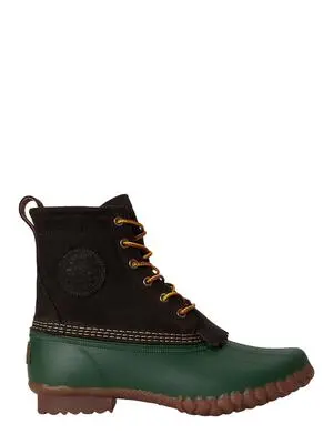 Ralph Lauren Harvey Suede Duck Boot - Dark Brown/basic Forest