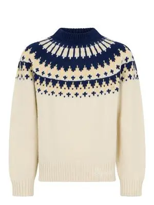Dsquared2 Hybrid Chevron Jacquard Pullover - Black