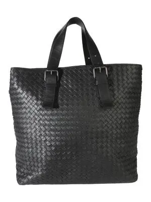 Bottega Veneta Nappa Intrecciato Tote - Black