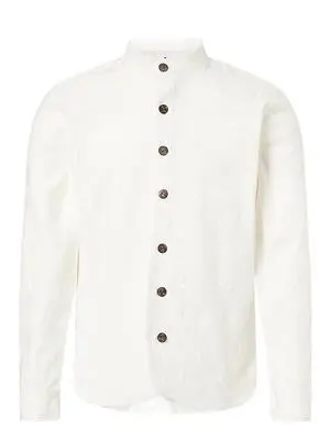 LABRUM Grandad Freetown Cotton Shirt S