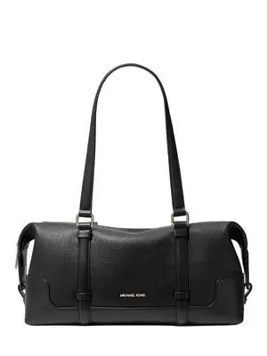 Michael Kors MICHAEL KORS Teddi Large Textured Shoulder Bag Black
