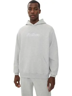 MALBON Fesque Hoodie - Heather Grey