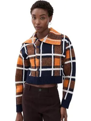 ALIGNE Carmen Cardigan - Check