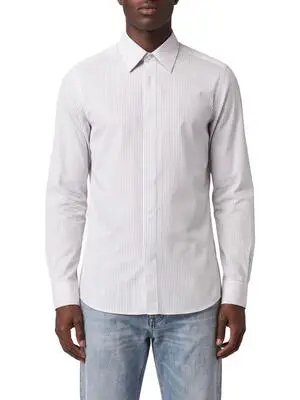 Dolce & Gabbana Slim Fit Cotton Poplin Shirt - Striped