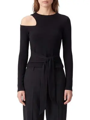 Federica Tosi Slim Fit Long-sleeve Jumper - Black