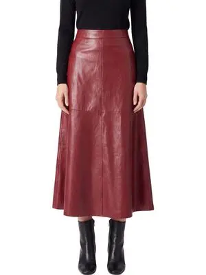 Federica Tosi High-waisted Skirt - Red