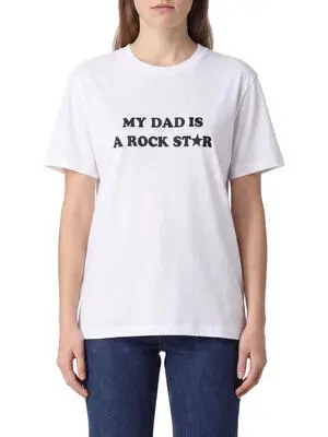 STELLA MCCARTNEY Stella McCartney Cotton T-Shirt With Slogan Print