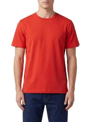 Extreme Cashmere Crewneck T-shirt In Cotton And Cashmere Blend - Red