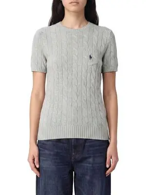 Polo Ralph Lauren Polo Ralph Lauren Cable Knit Sweater With Pocket Detail Grey