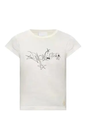 MONCLER Moncler Logo Print Cotton T-Shirt