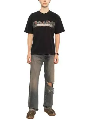 MELT Graphic-print T-shirt - Grey