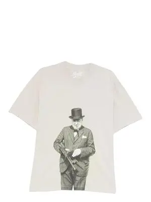 MELT Graphic-print T-shirt - Neutrals