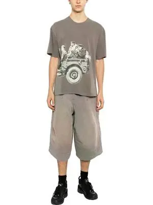 MELT Graphic-print T-shirt - Grey