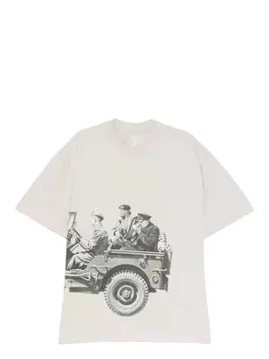 MELT Graphic-print T-shirt - Neutrals