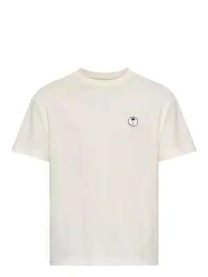 PALM ANGELS Logo-appliqué T-shirt