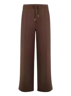 CASABLANCA Embroidered Pintuck Track Pants