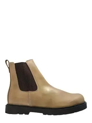 BIRKENSTOCK Highwood Leather Chelsea Boots - Neutrals