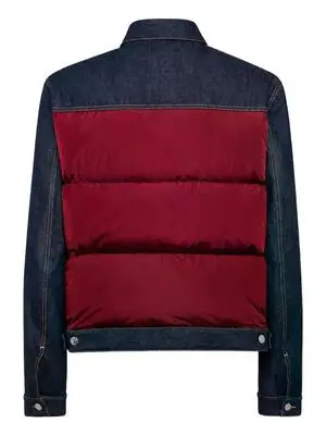 Dsquared2 Hybrid Puffer Jeans Jacket - Blue