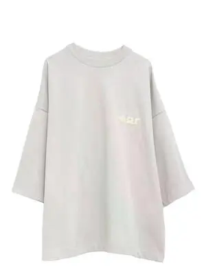 Fear Of God Logo-print Cotton T-shirt - Grey