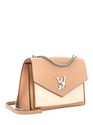 LOUIS VUITTON Mylockme Leather Bb Crossbody Bag - Neutrals