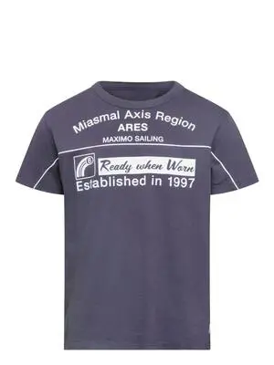 MAISON MARGIELA Anagram Print T-shirt - Blue