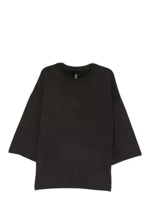 THOM KROM Drop-shoulder Short-sleeve T-shirt - Black