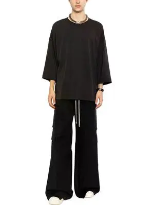 THOM KROM Drop-shoulder Short-sleeve T-shirt - Black