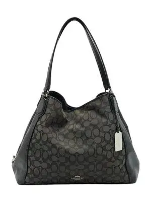 COACH Coach Edie Shoulder Bag Black