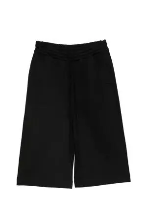 THOM KROM Drawstring Wide-leg Track Pants - Black