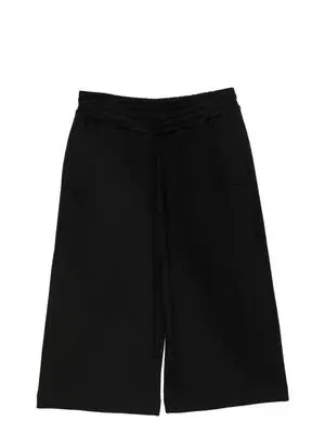 THOM KROM Drawstring Wide-leg Track Pants - Black