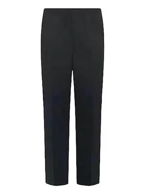 DEPARTMENT 5 Elasticated Waistband Straight Trousers - Black