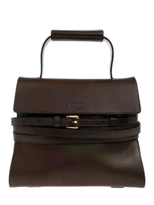 Moschino Moschino Leather Tote Bag Brown