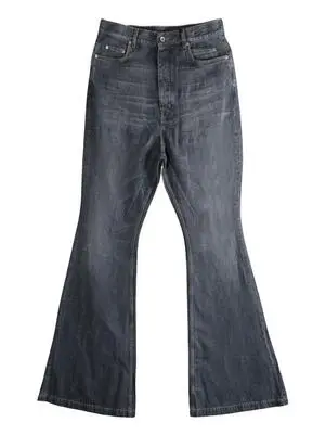 Rick Owens Rick Owens Denim Bolan Bootcut Pants Washed Grey