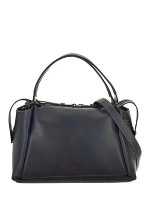 TOD'S Tod's Leather Bowling Bag Blue